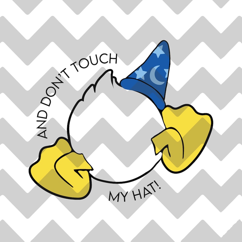 Donald Duck Svg - Etsy