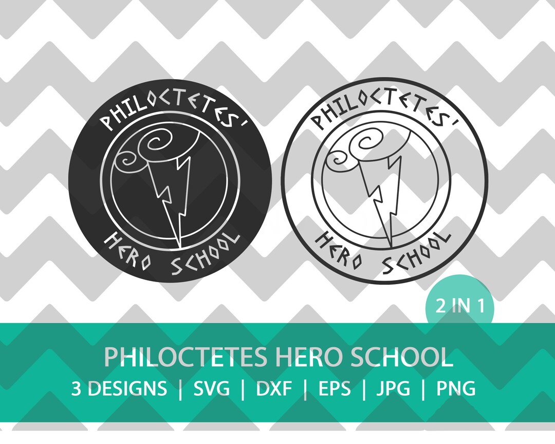 Philoctetes Hero School | Hercules Inspired | SVG | JPG | PNG | - Etsy