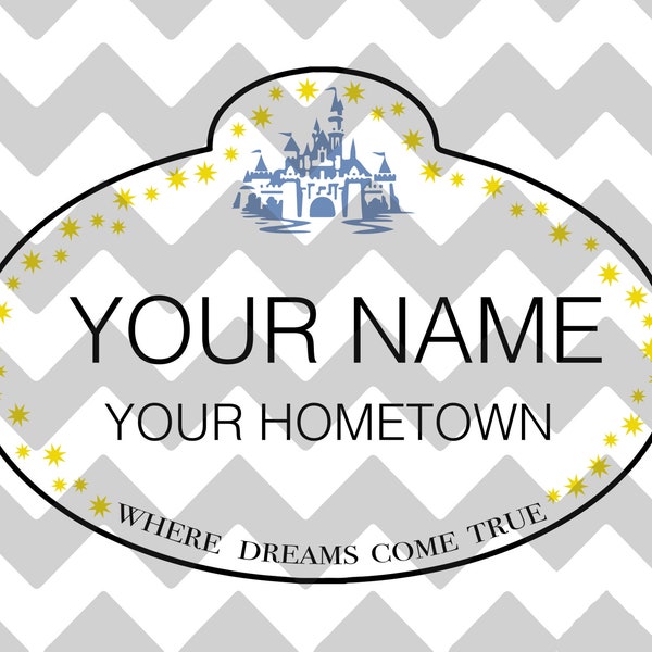 Cast Member Tag Svg - Etsy