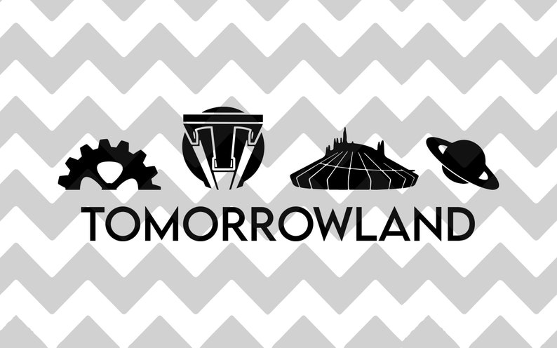 Tomorrowland Wdw SVG EPS DXF | Etsy