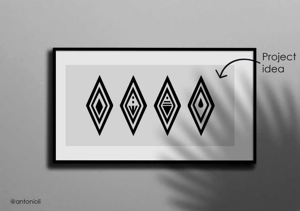 Frozen 2 Element Symbols SVG DXF JPG | Etsy