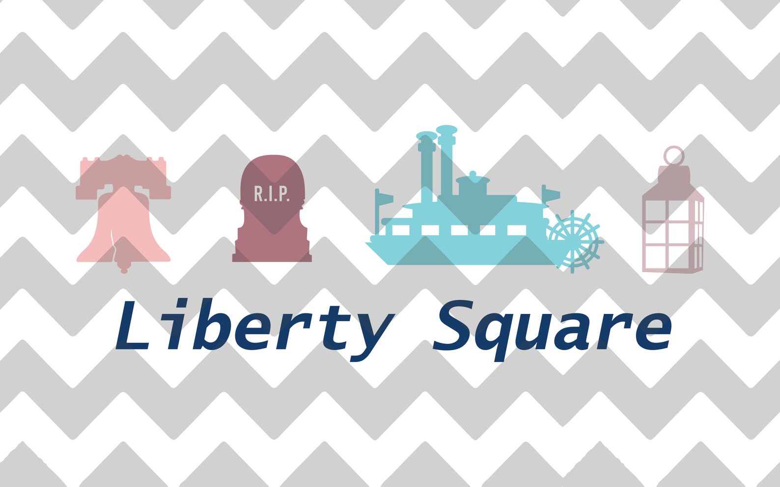 Liberty Square Inspired Magic Kingdom SVG EPS DXF - Etsy