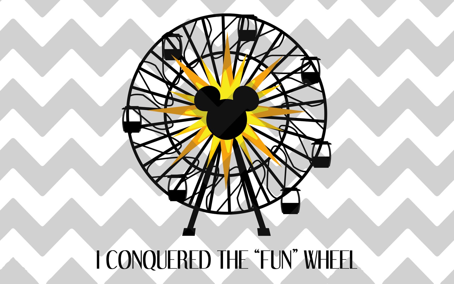Pal-a-round Mickey's Fun Wheel SVG PNG JPG | Etsy