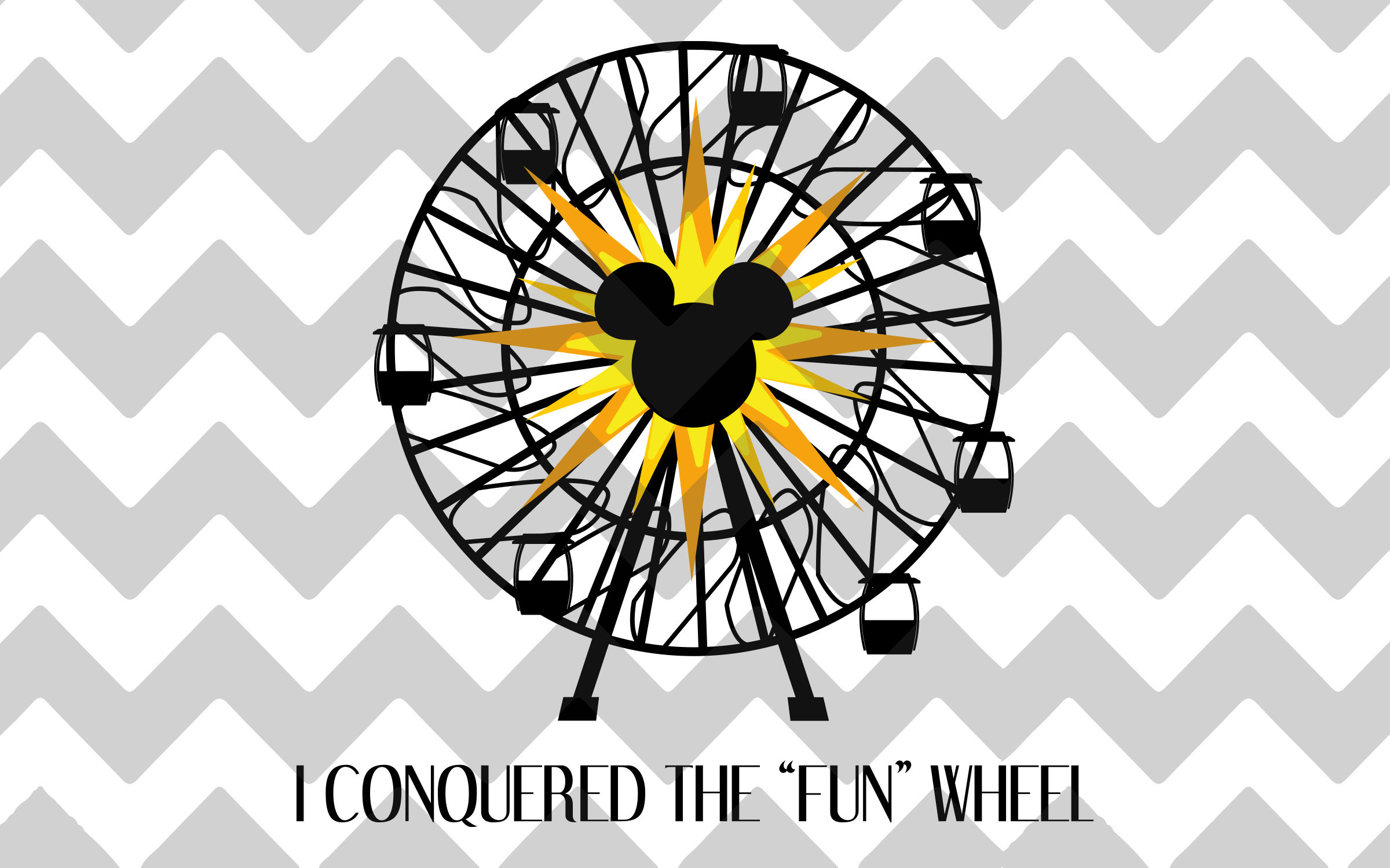 Pal-A-Round / Mickey's Fun Wheel / Disneyland / SVG / PNG | Etsy
