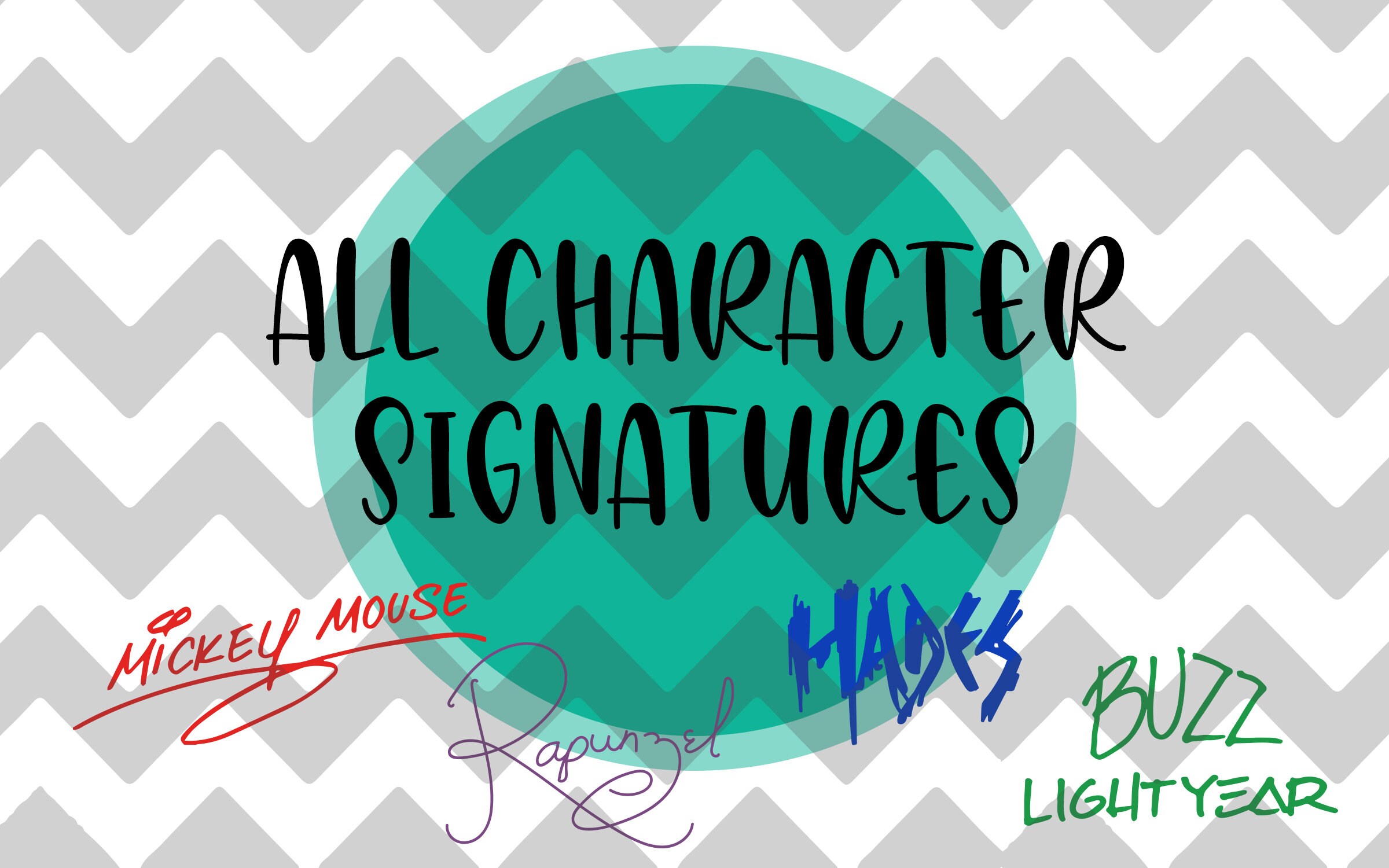 Mickey Mouse Signature