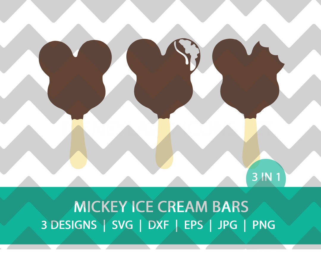 Mickey Bars | SVG | DXF | PNG - Etsy