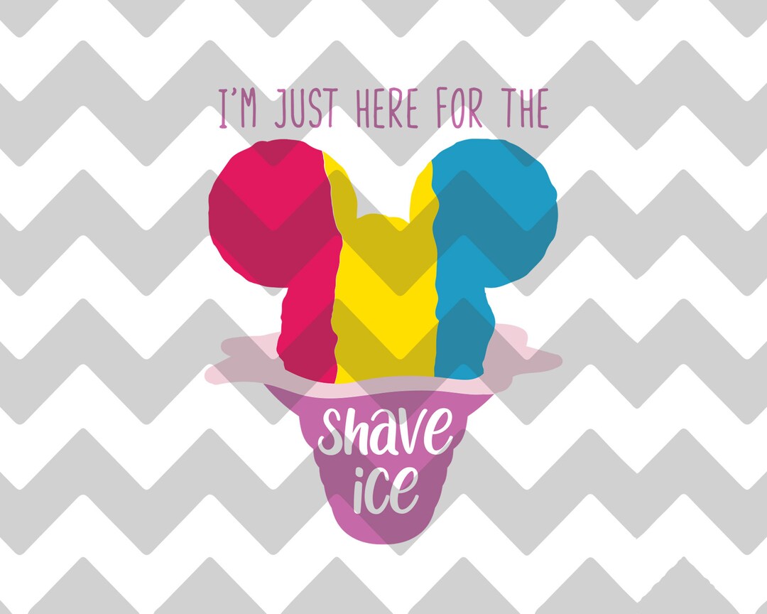 Shave Ice Aulani Hawaii | SVG | DXF | PNG - Etsy