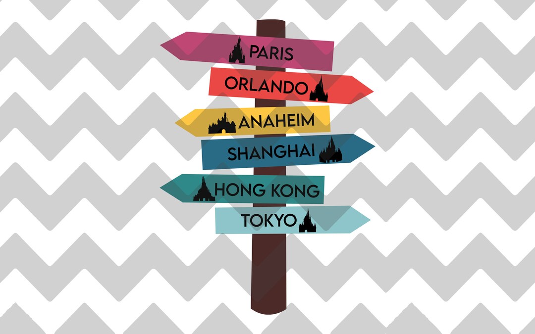Worldwide Parks Sign SVG EPS DXF - Etsy