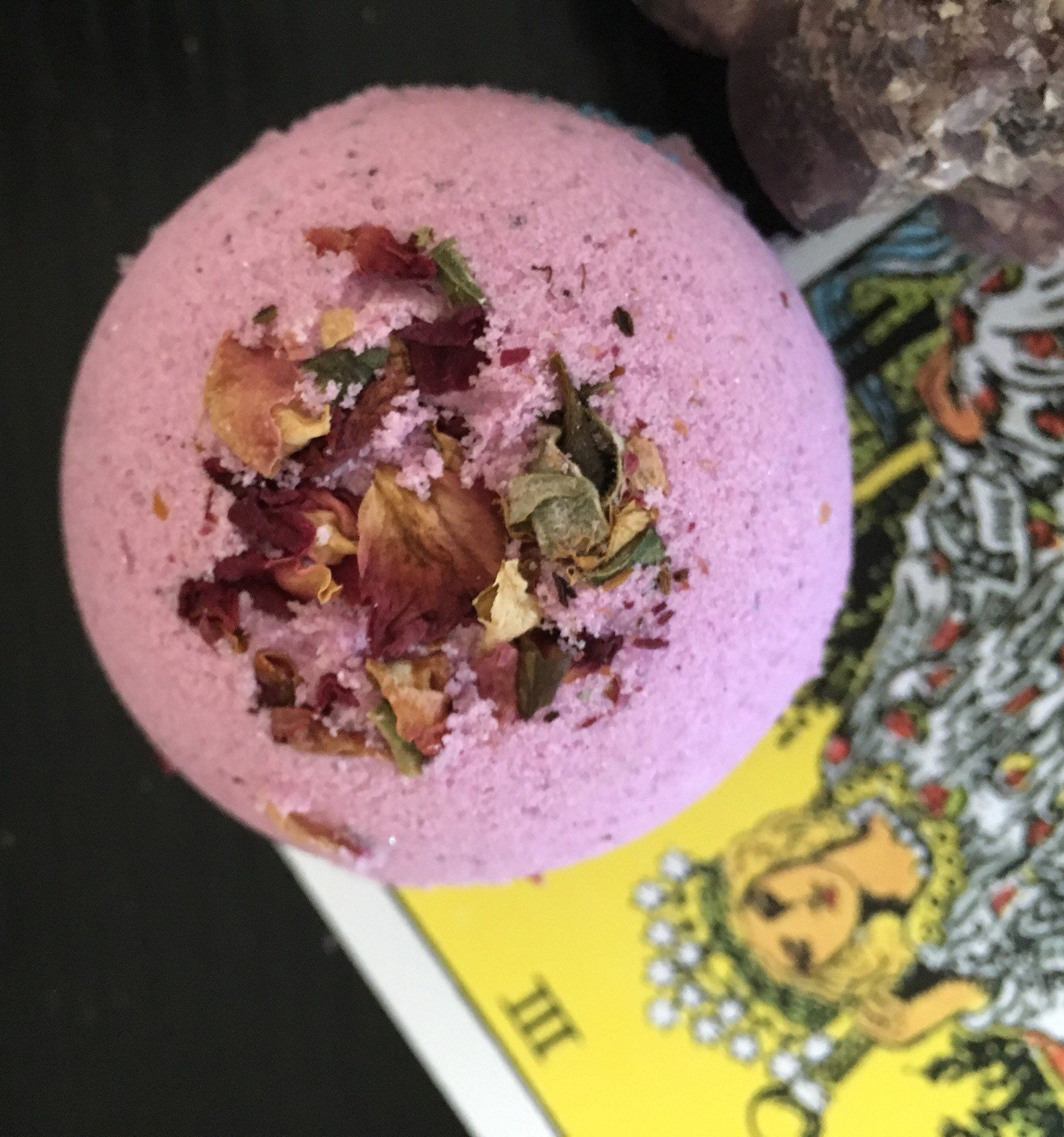 Hand Made Crazy Love Spell Bomb Rose Rosemary & Lavender - Etsy