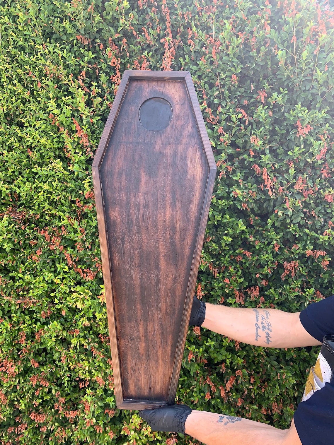 Handmade Coffin bath caddy coffin bath tray halloween bath | Etsy