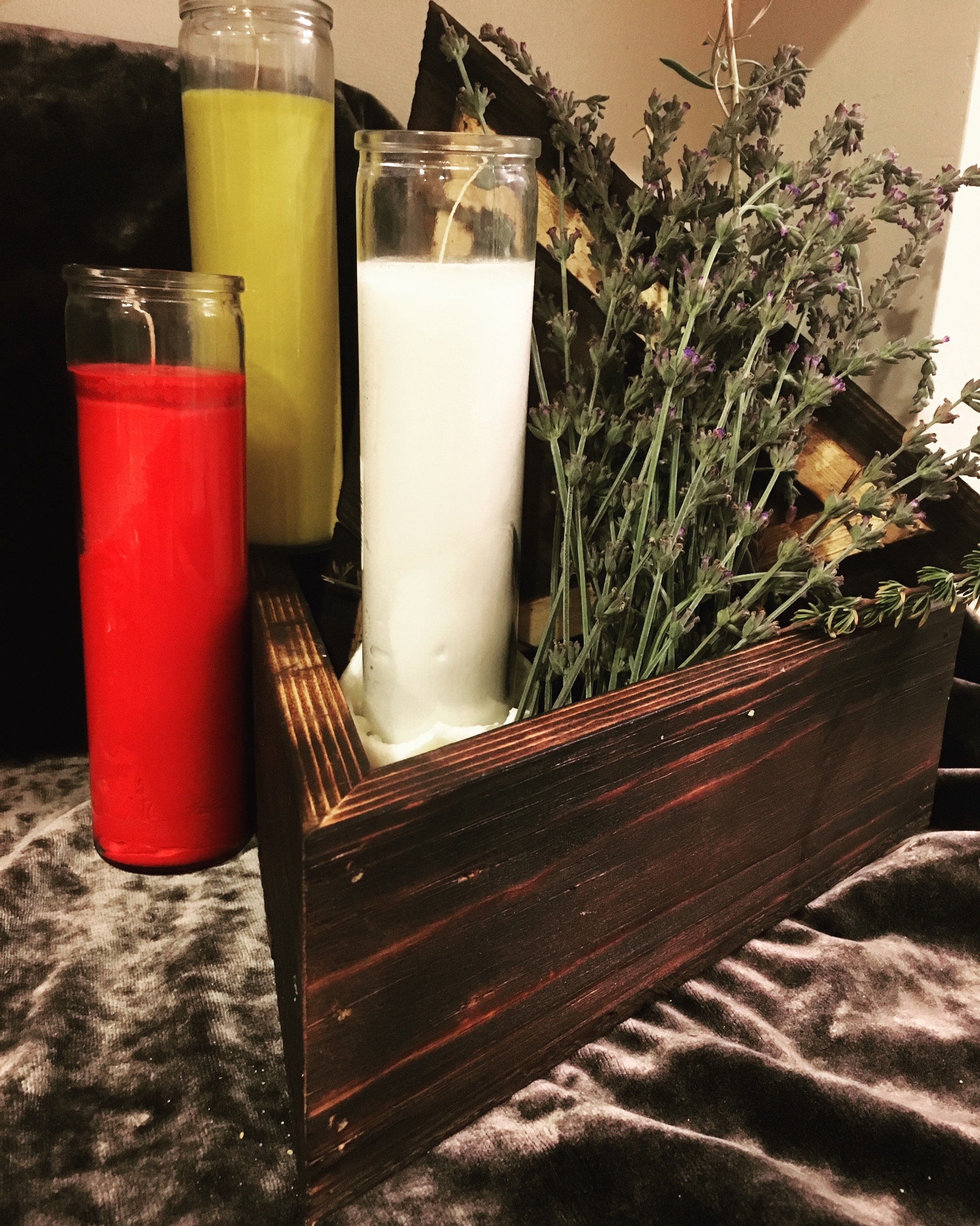 Handmade TRIANGLE ALTER BOX / Pine Wood Alter Box / Stash Box/ - Etsy ...