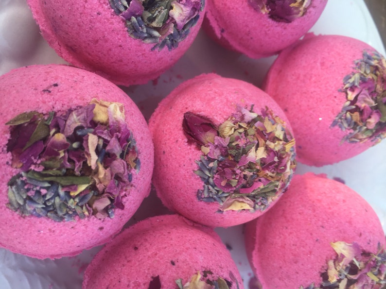 Hand made crazy Love spell bomb rose rosemary & lavender | Etsy