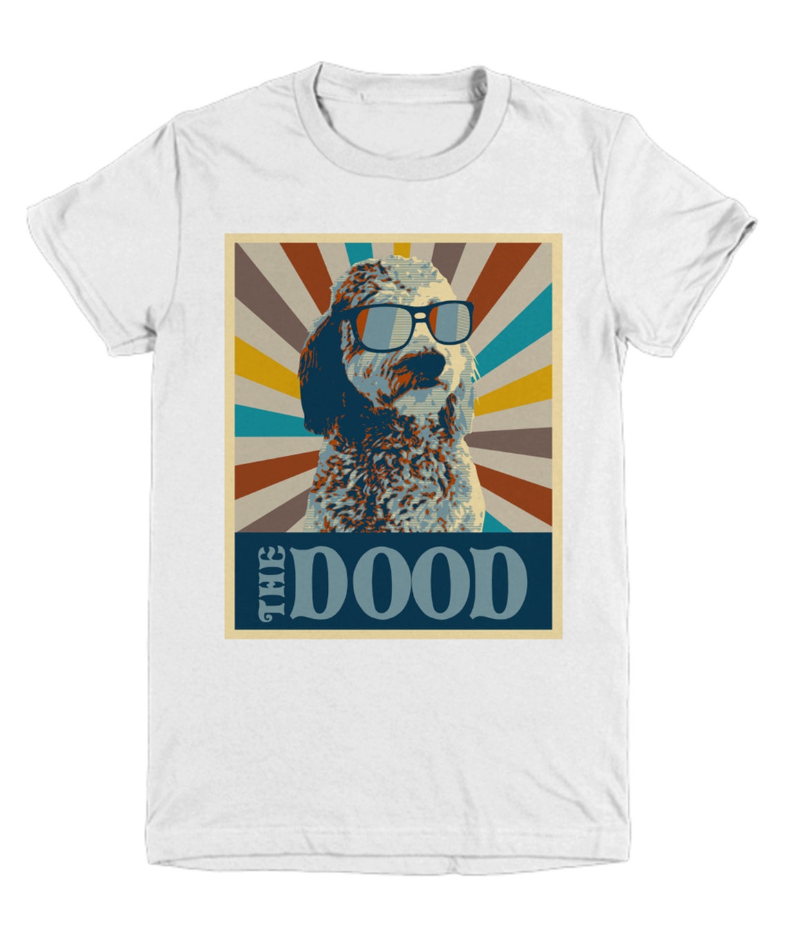 The Dood Retro Goldendoodle Youth T-shirt - for Boys and Girls That ...