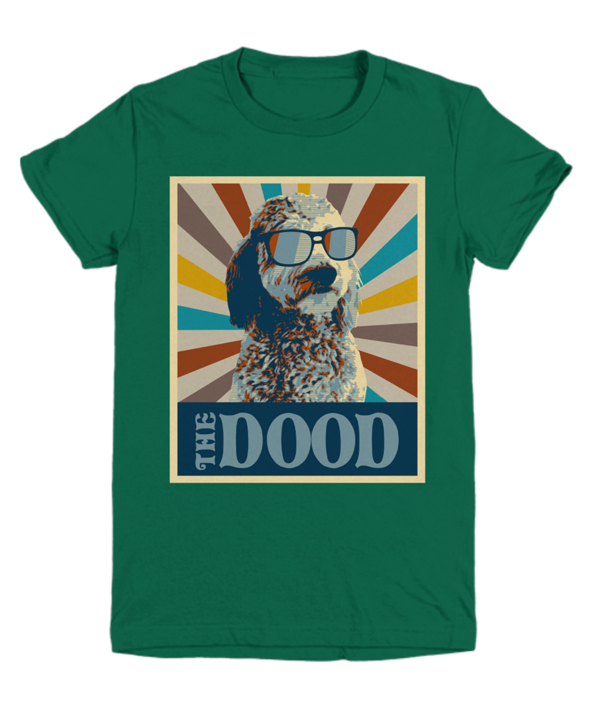 The Dood Retro Goldendoodle Youth T-shirt - for Boys and Girls That ...