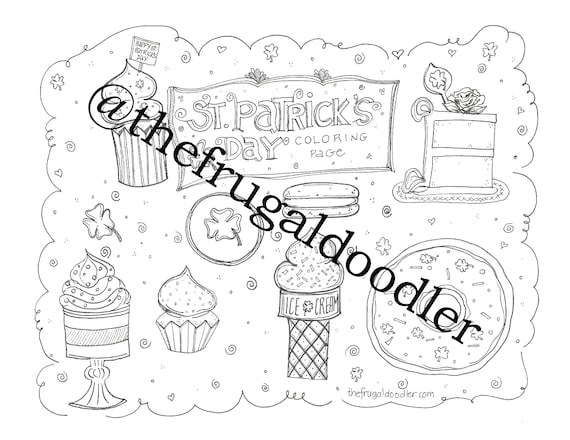 Dibujos Para Colorear E Imprimir Del Día De San Patricio