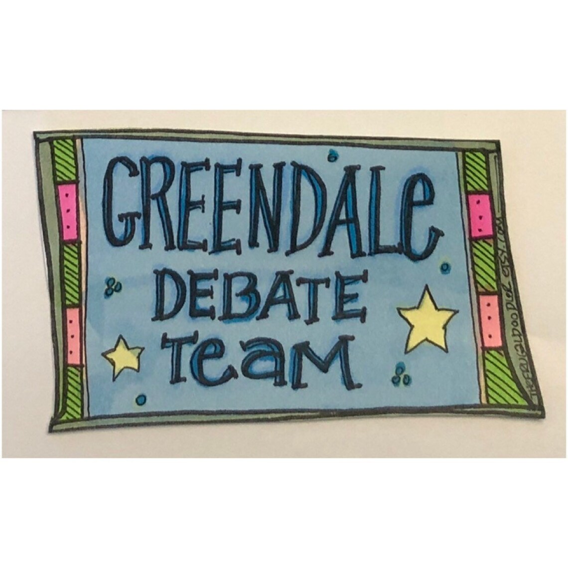 Greendale Debate Team Magnet Greendale Community Fridge Magnet - Etsy
