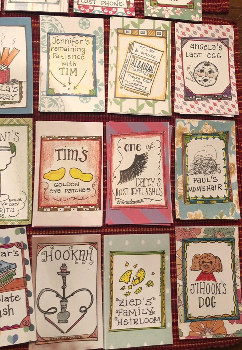 90 Day Memory Card Game Deck of 46 Cards 23 Pairs of Cards - Etsy