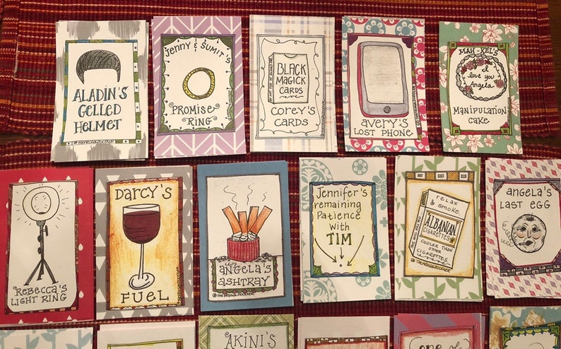 90 Day Memory Card Game Deck of 46 Cards 23 Pairs of Cards - Etsy