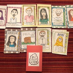 Go Catfish Card Game, Deck of 56 Cards 28 Pairs of Cards Full Color on ...