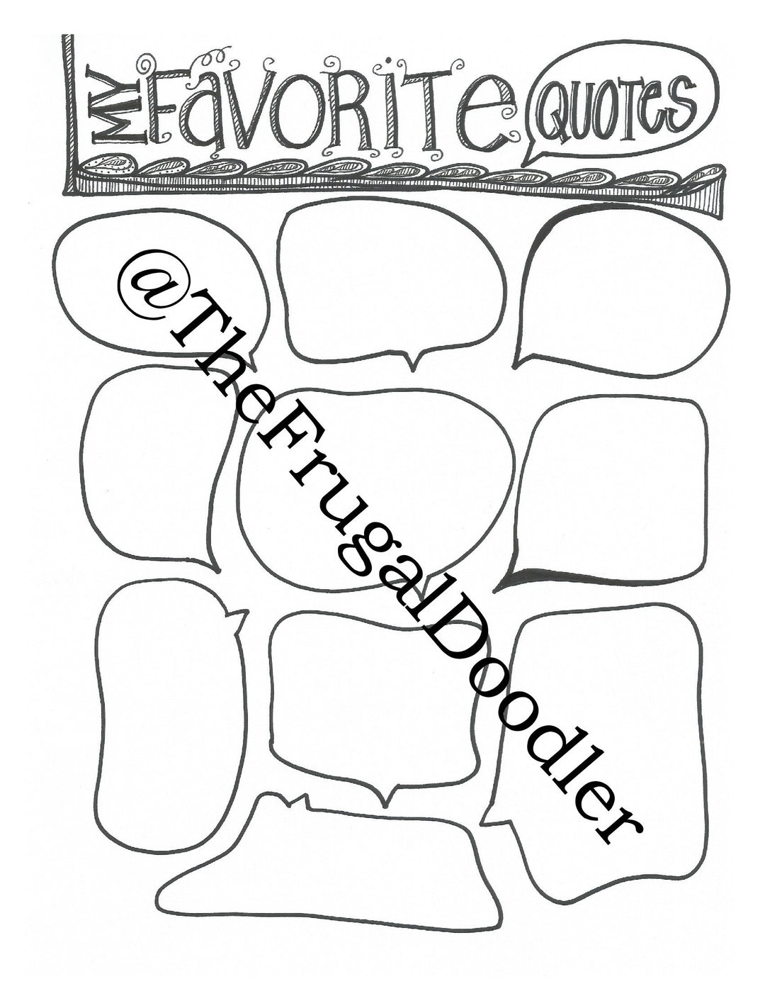 My Favorite Quotes Quotable Quotes, Great Quotes Ready to Print as an ...