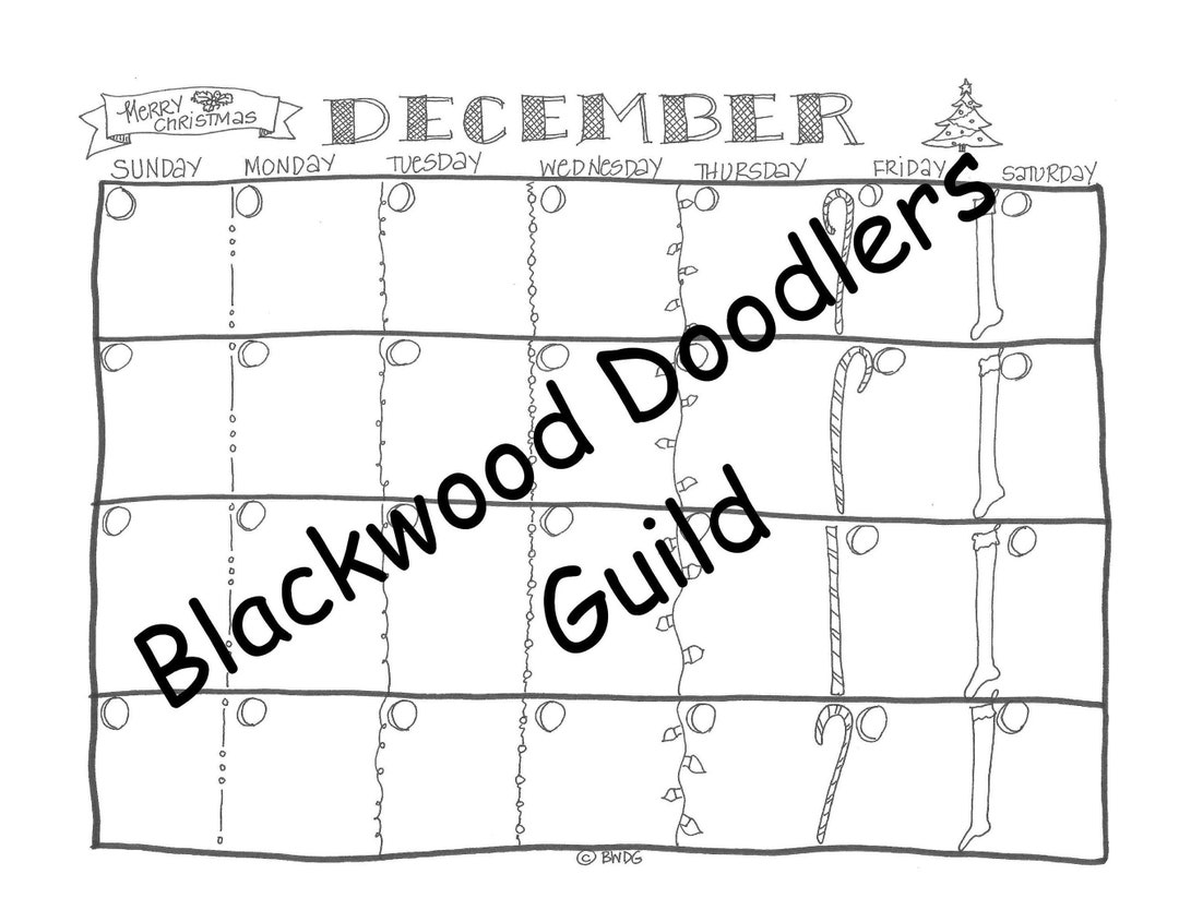 Winter Journal Doodle Templates, Planner Inserts (digital Download) - Etsy