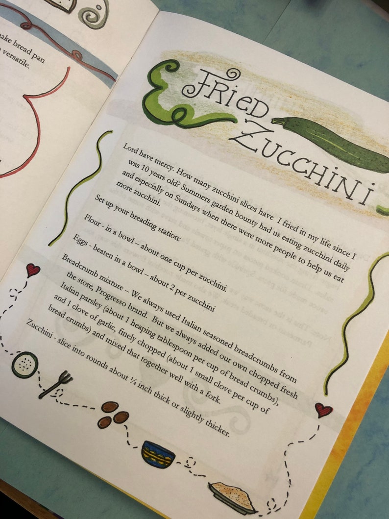 Sunday Dinner Italian Family Recipe Book 14 Full Color Pages | Etsy