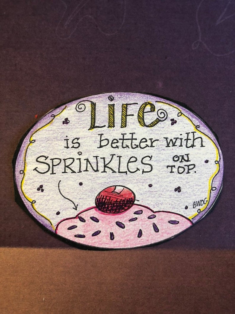 Cake Lovers Magnet Funny Fridge Magnet Dessert Cake Theme - Etsy