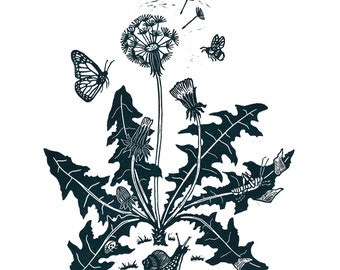 Butterfly Linocut - Etsy UK