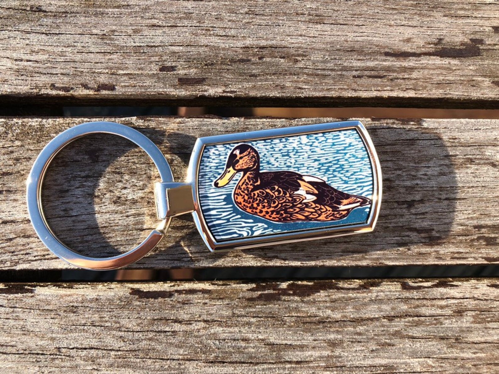 Duck Keyring/keychain/art Keyring - Etsy