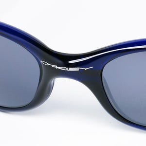 OAKLEY Five 2.0 CRYSTAL BLUE Black Iridium Original Vintage Sport ...