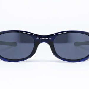 OAKLEY Five 2.0 CRYSTAL BLUE Black Iridium Original Vintage Sport ...