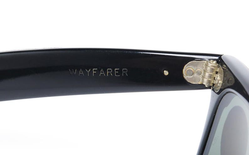 Ray Ban WAYFARER LEATHERS Gray G-15 Bausch&lomb Original Vintage ...