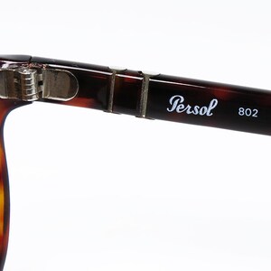 Persol RATTI 802 Col. 24 TEMPERED Original Vintage Sunglasses Made in ...