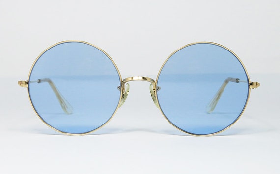 RARE vintage sunglasses Ray Ban LARGE ROUND 54mm Baus… - Gem