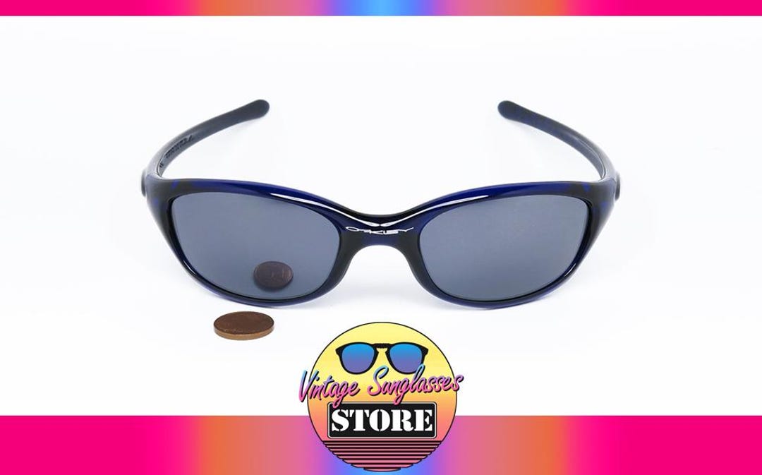 OAKLEY Five 2.0 CRYSTAL BLUE Black Iridium Original Vintage Sport ...