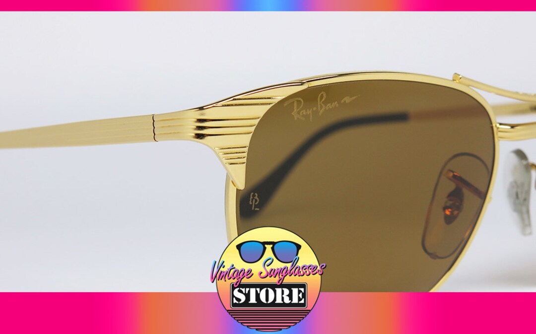 Ray Ban SIGNET CHROMAX B-20 B&L Original Vintage Sunglasses Made in U.S ...