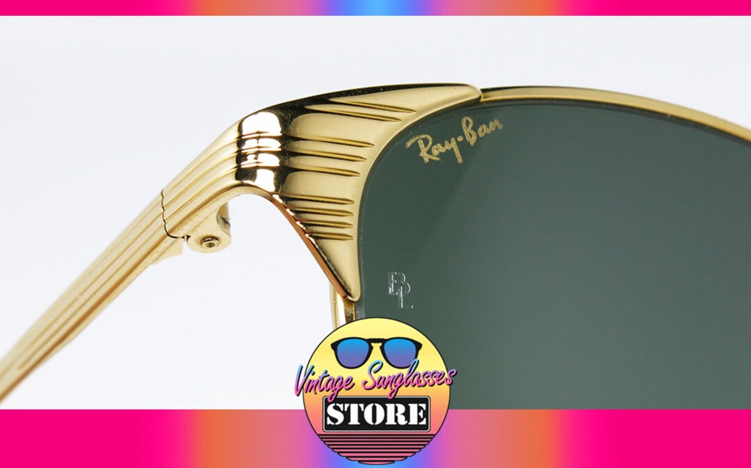 Ray Ban SIGNET OVAL W1394 B&L Original Vintage Sunglasses Made in U.S.A ...