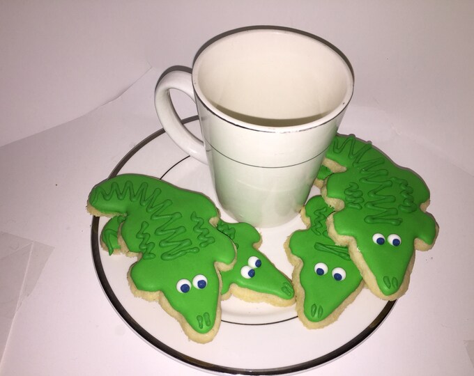 Alligator Sugar Cookies - Etsy