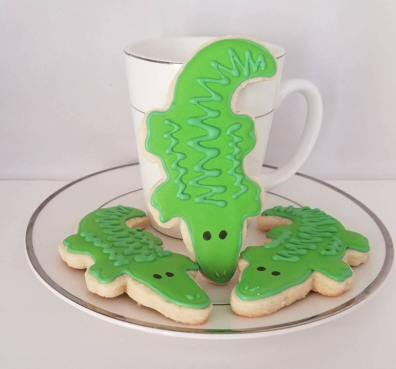 Alligator Sugar Cookies - Etsy