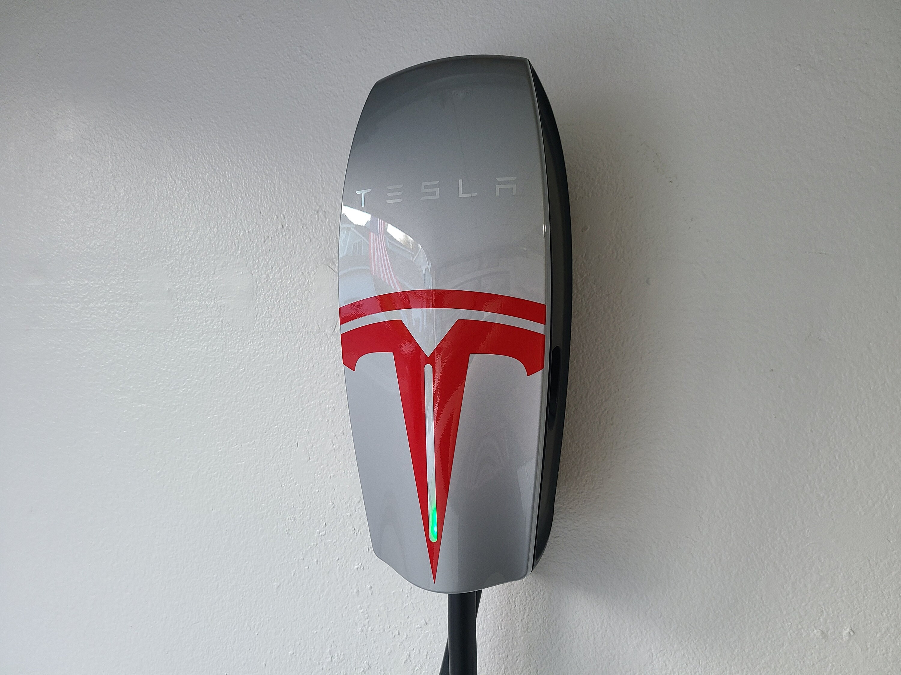 Tesla T Logo Vinyl Wrap for Tesla Wall Charger | Etsy