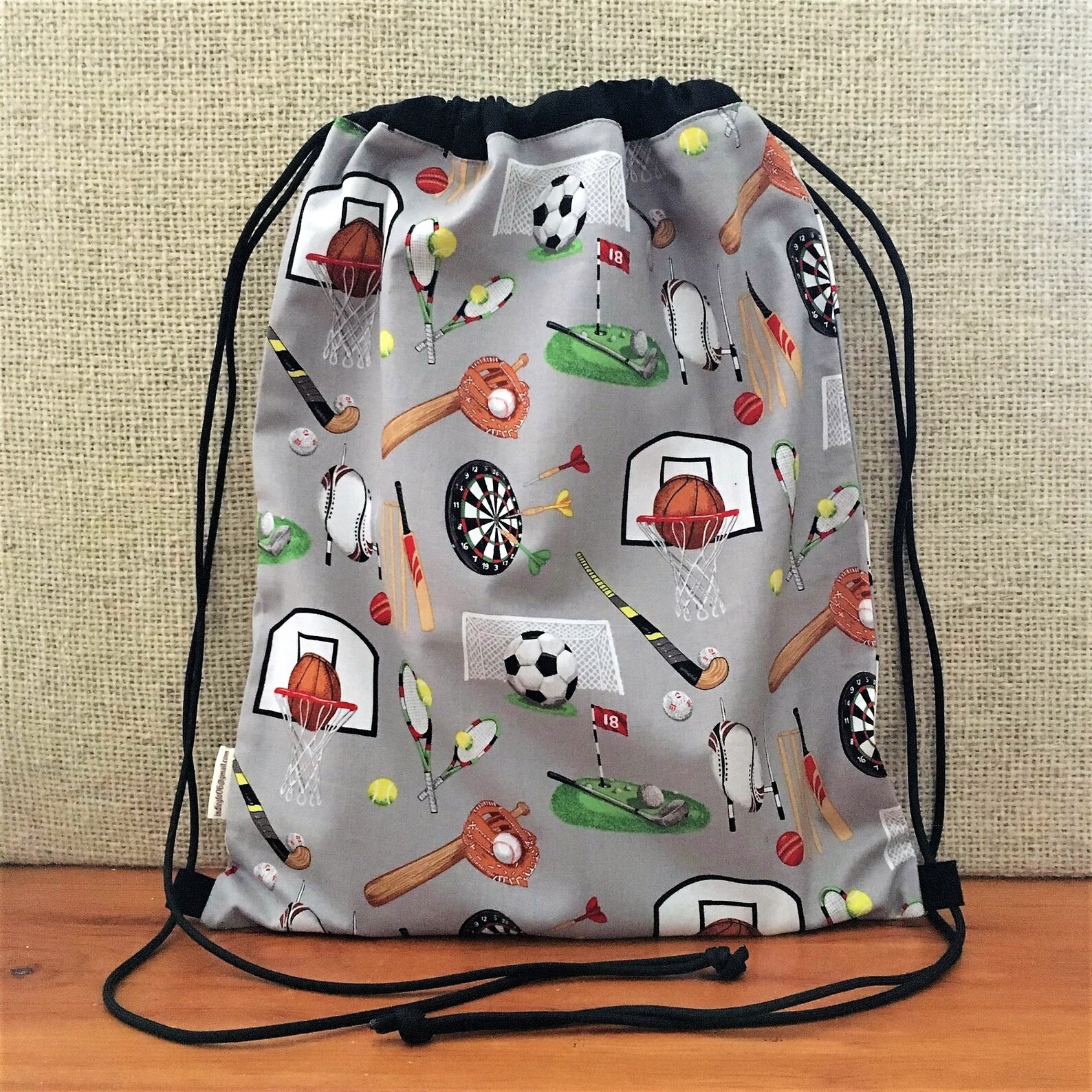 DRAWSTRING BACKPACK SPORTS Sports Bag Gym Bag Bag for | Etsy