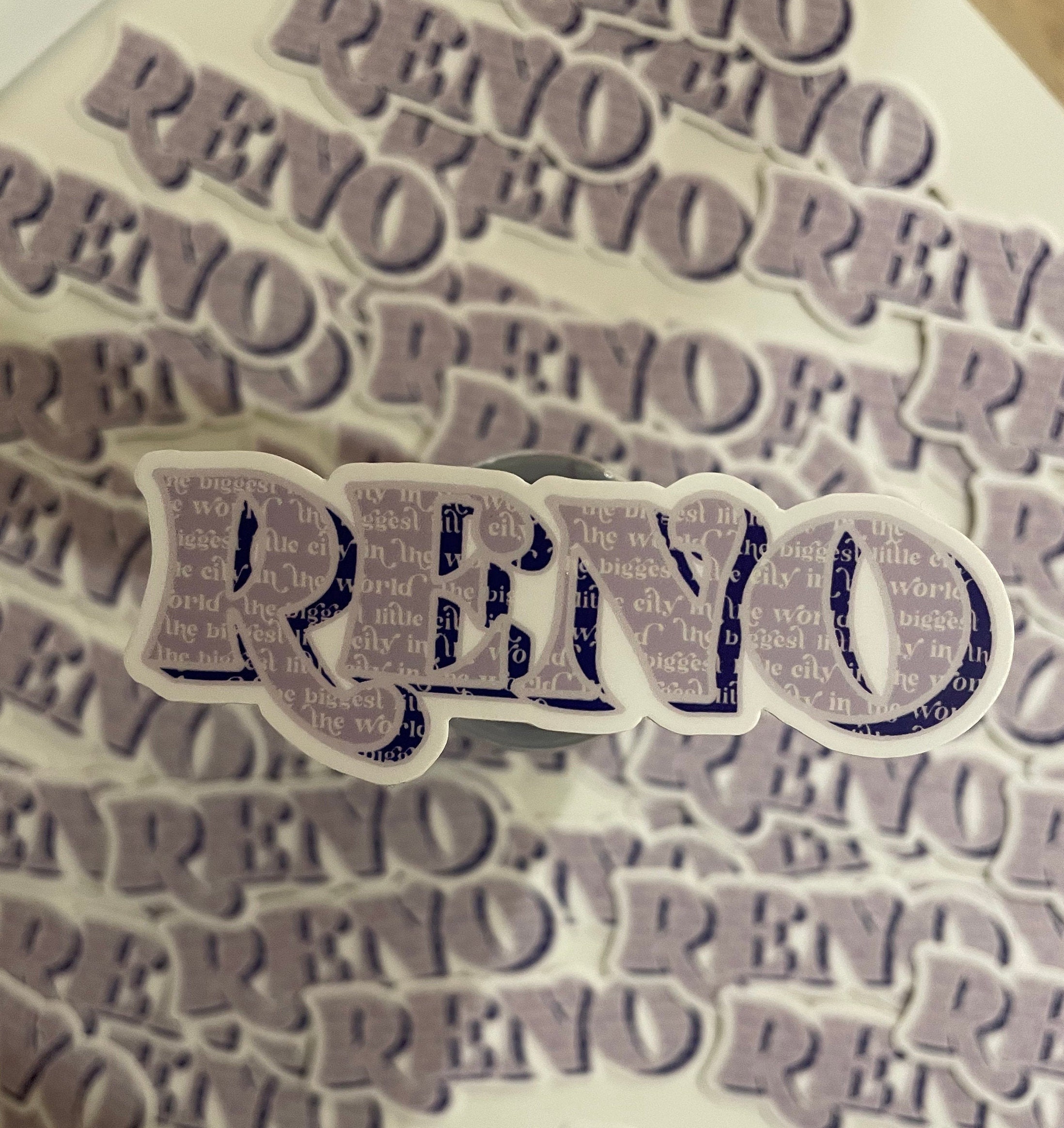Reno Nevada Sticker Reno NV Nevada Sticker Holographic - Etsy UK