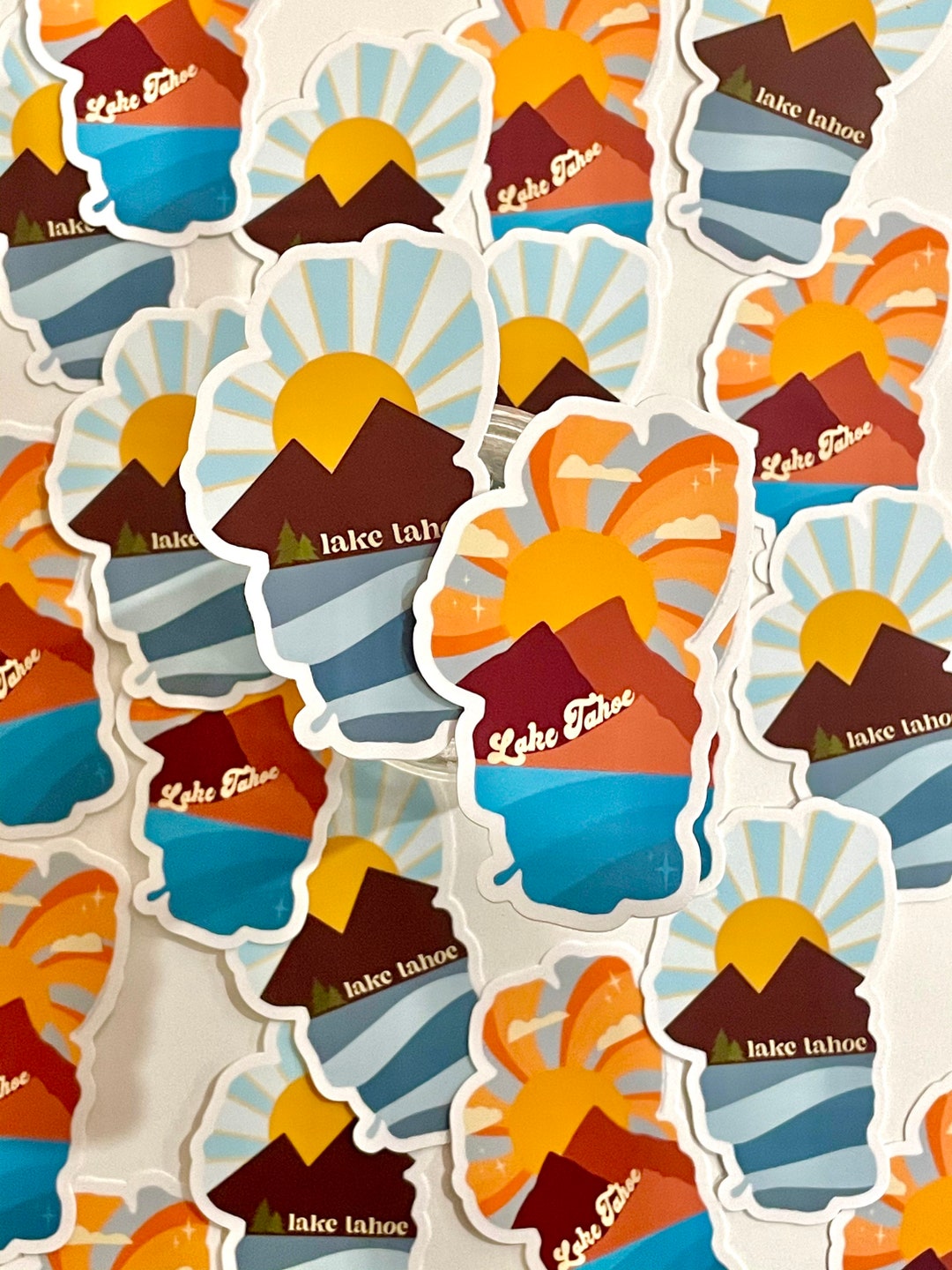 Lake Tahoe Sticker - Vinyl Die Cut Sticker - Tahoe Sticker - Tahome ...