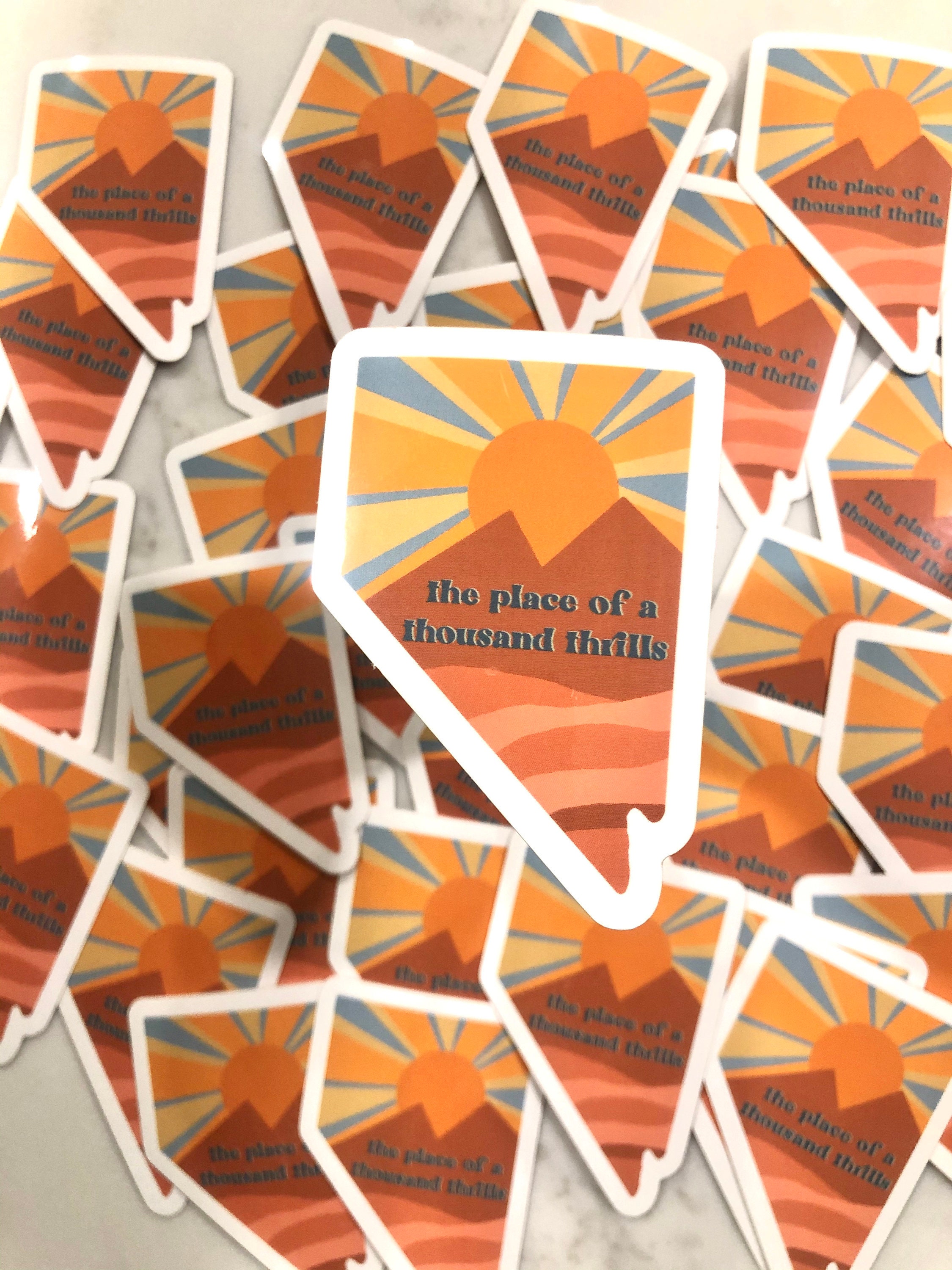 Nevada Sticker Vinyl Die Cut Sticker Home Means Nevada | Etsy