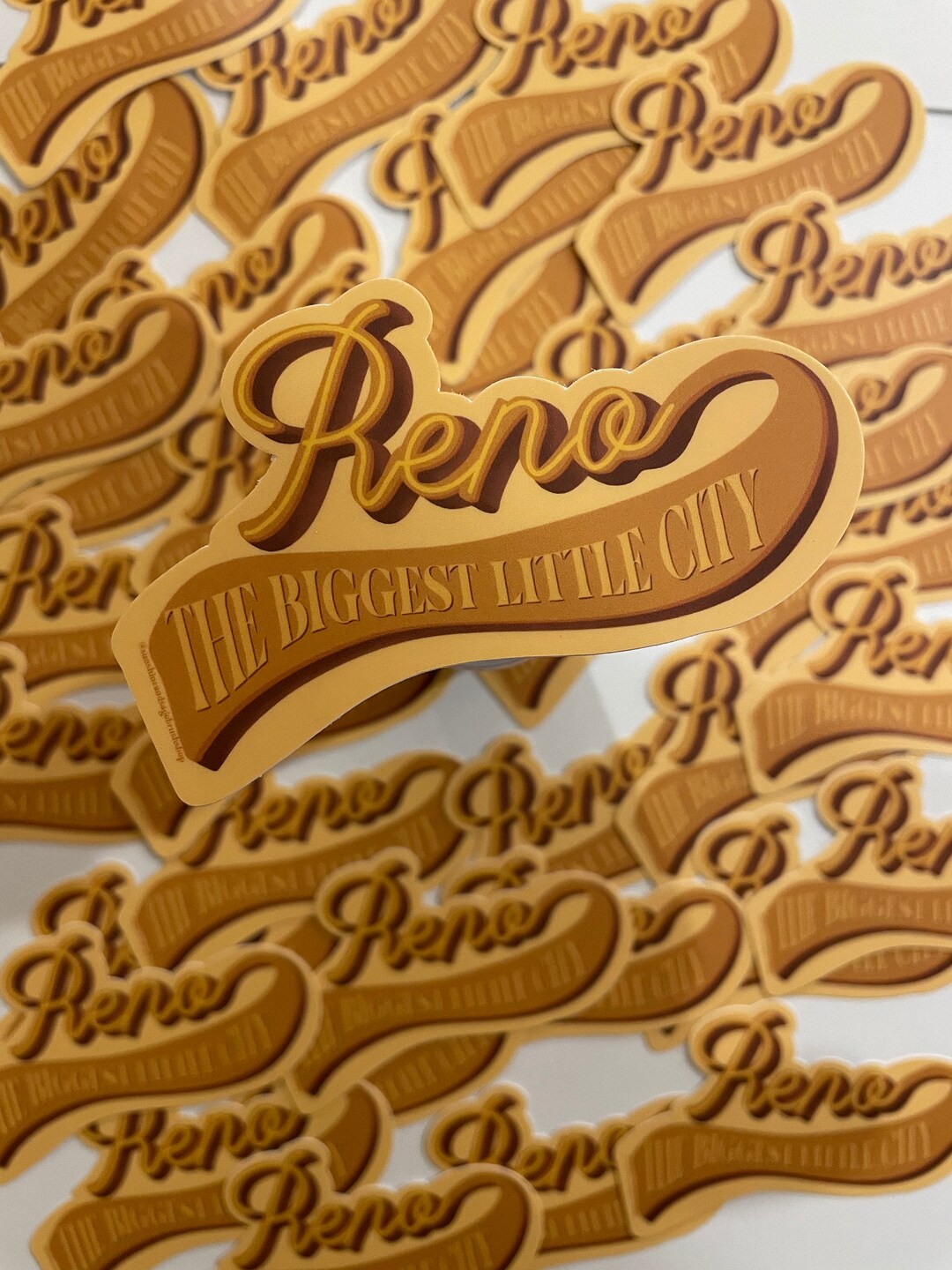 Reno Sticker - the Biggest Little City in the World - Reno Nevada ...