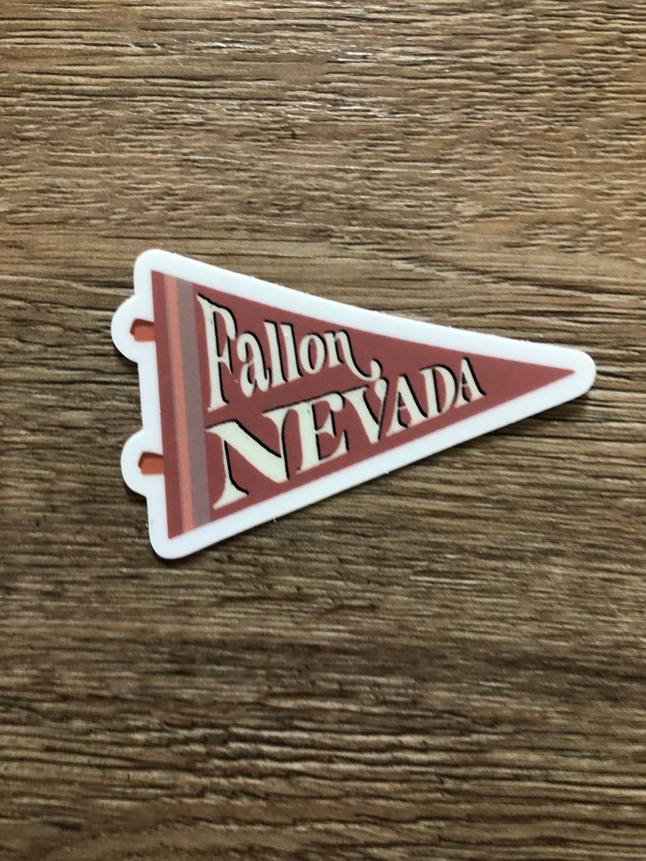 Fallon Nevada Sticker Pennant Sticker Greenwave Fallon | Etsy
