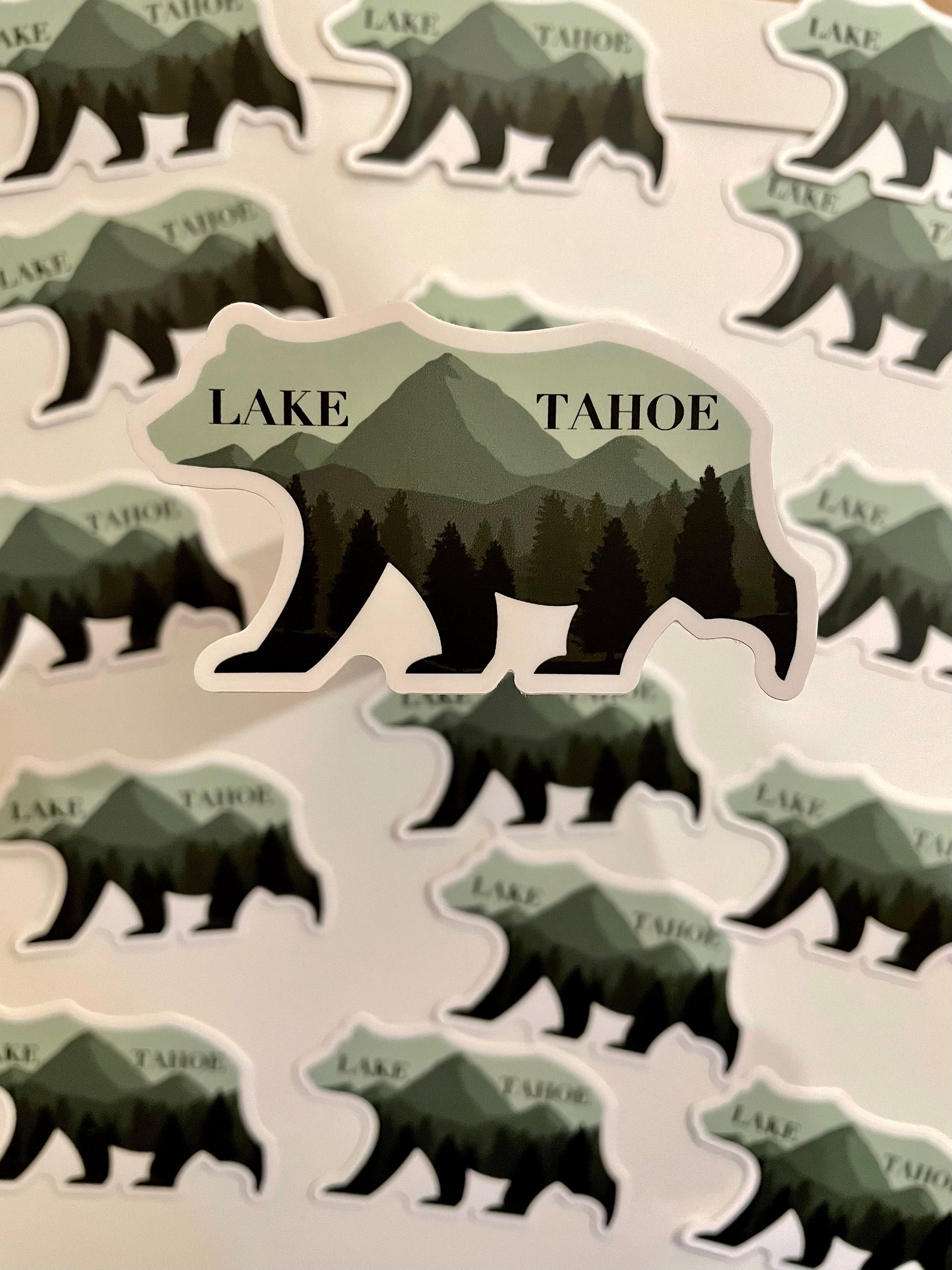 Lake Tahoe Bear Sticker Lake Tahoe Sticker Keep Tahoe Blue | Etsy