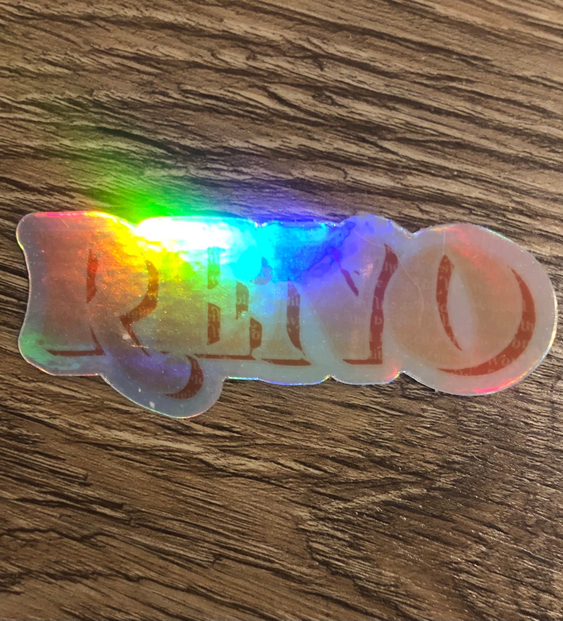 Reno Nevada Sticker Reno NV Nevada Sticker Holographic - Etsy UK