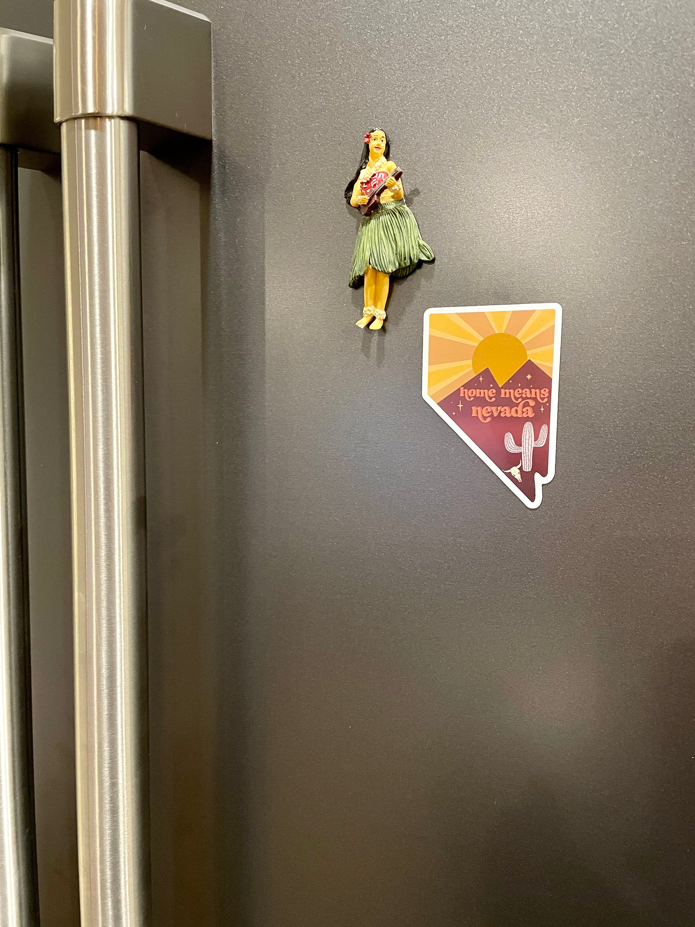 Nevada Magnet Nevada Car Magnet Home Means Nevada State - Etsy