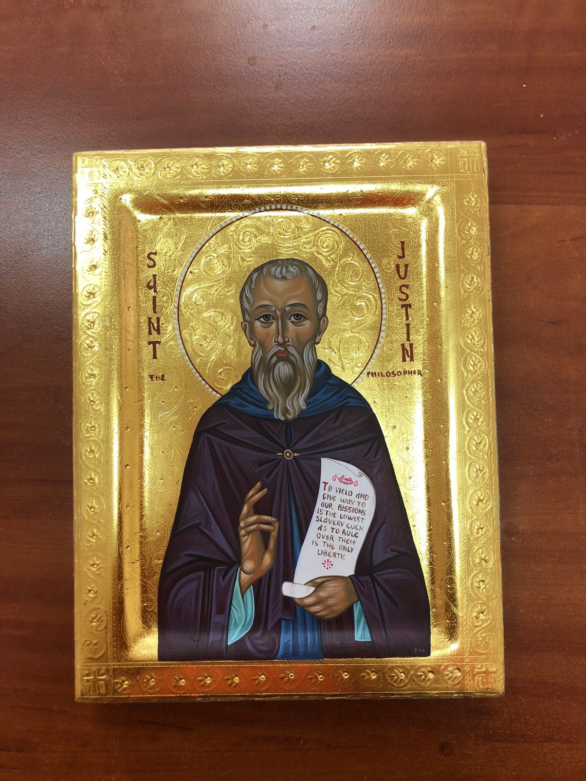 Saint Justin the Philosopher - Etsy